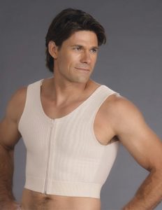 Caromed 2-8003 Male Compression Vest - Post Surgical Garment